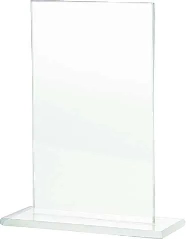 Skleněná plaketa Oblong 17 cm
