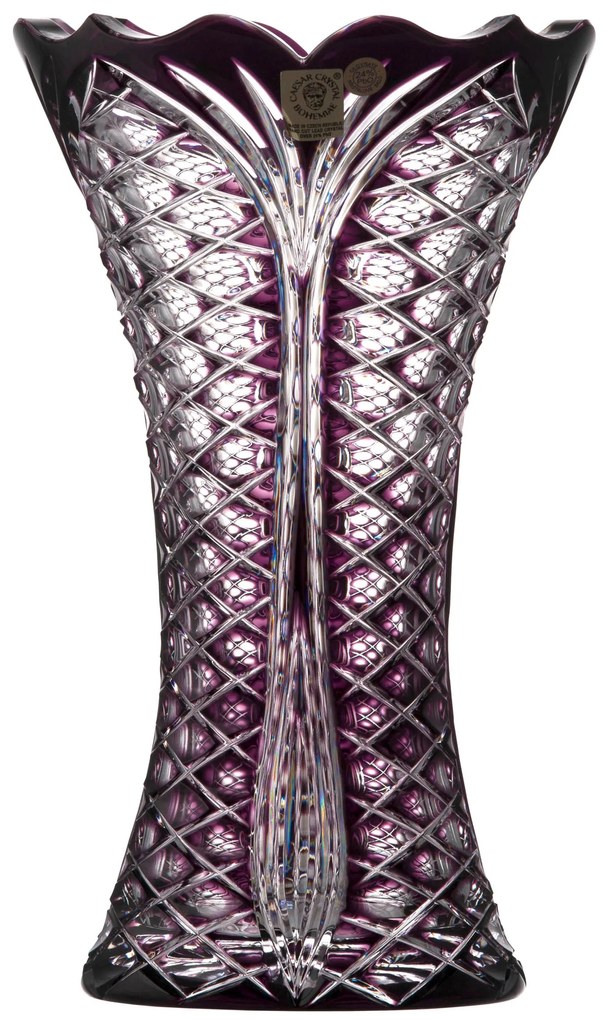 Váza Ankara, barva fialová, výška 230 mm