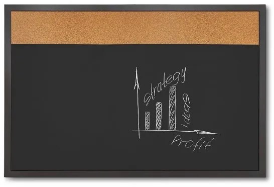 Combi Board blackboard / korek 60 × 90 cm