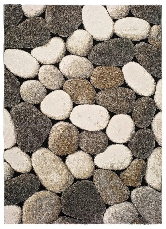 Šedý koberec Universal Pebble, 60 x 120 cm