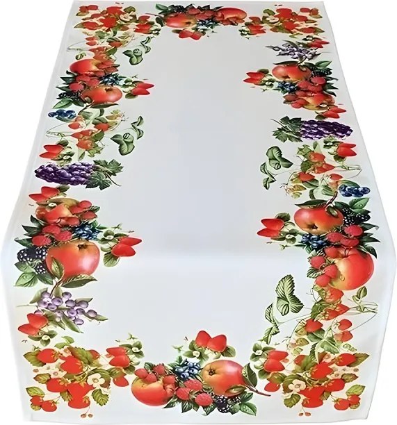 Ubrus Zahradní ovoce 40 × 90 cm