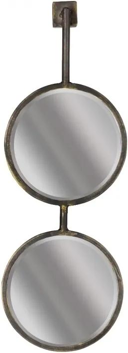 Závěsné zrcadlo Merigue 58 cm, kov