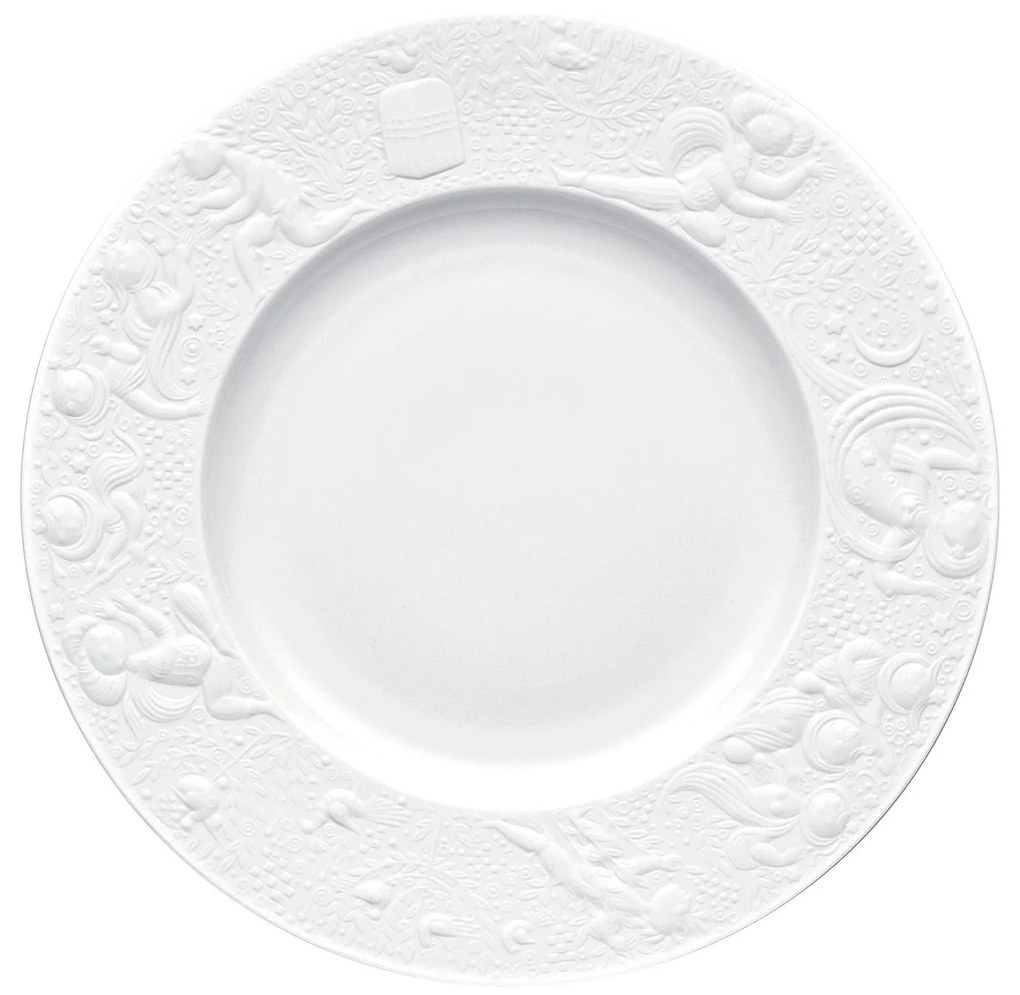 Rosenthal Snídaňový talíř 22 cm Magic Flute White