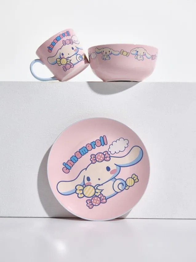 Sinsay - Keramický talíř Cinnamoroll - vícebarevná