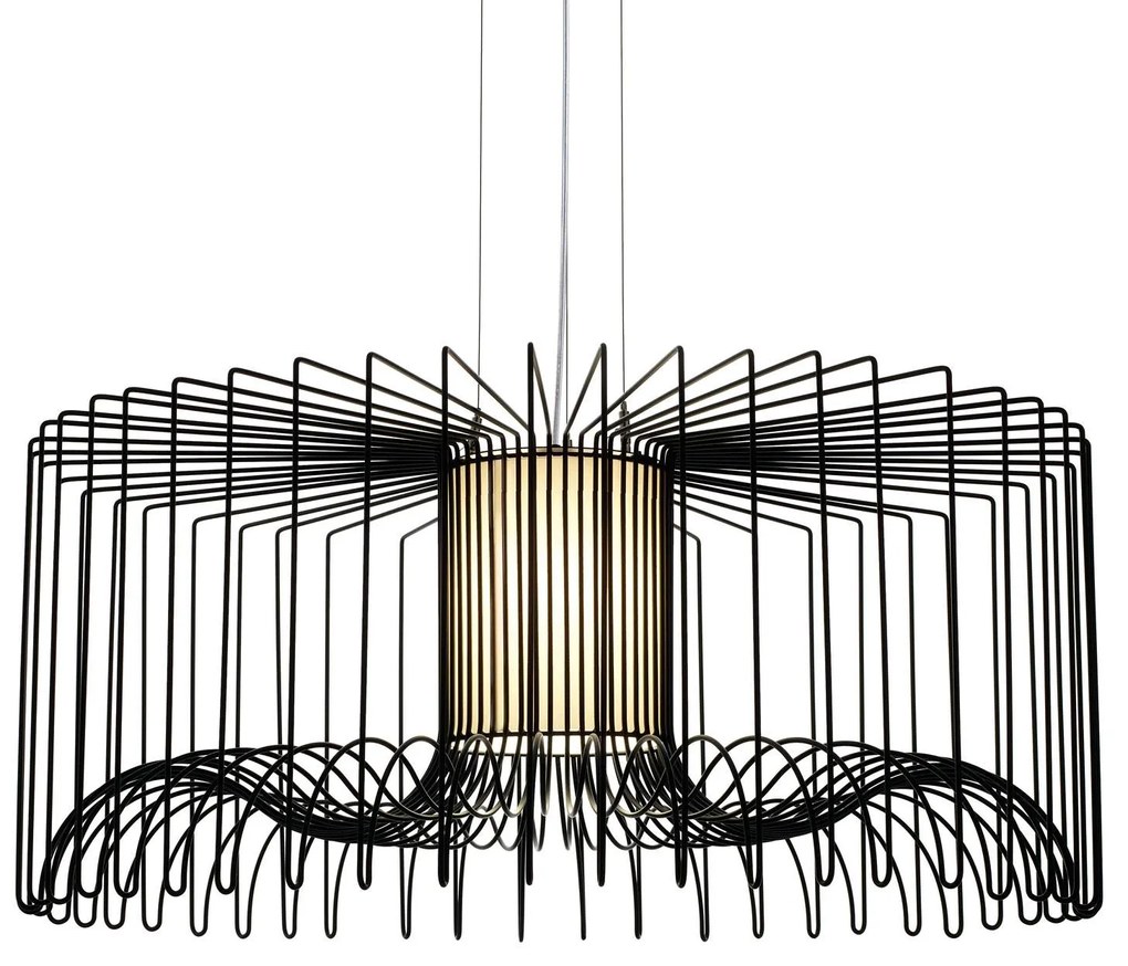 Modo Luce Icaro závěsné světlo Ø 75 cm černá