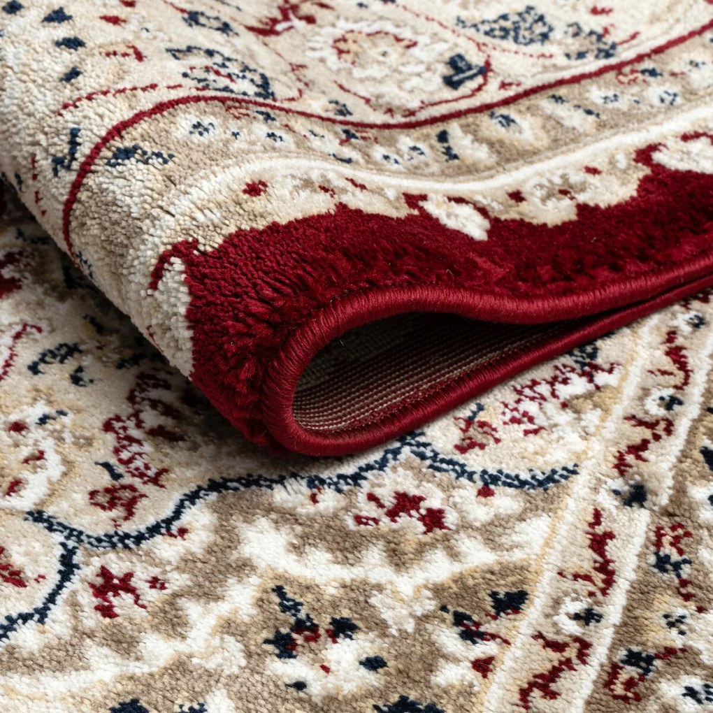 Angel Carpet, Kusový koberec Sultan 12 Red, 80x150, červená, kancelář