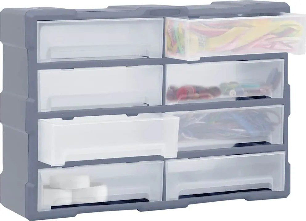 Organizér s 8 velkými zásuvkami 52 x 16 x 37 cm 149600