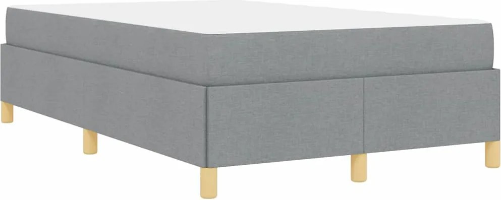 Rám postele Světle šedá 120 x 190 cm textil 3398920