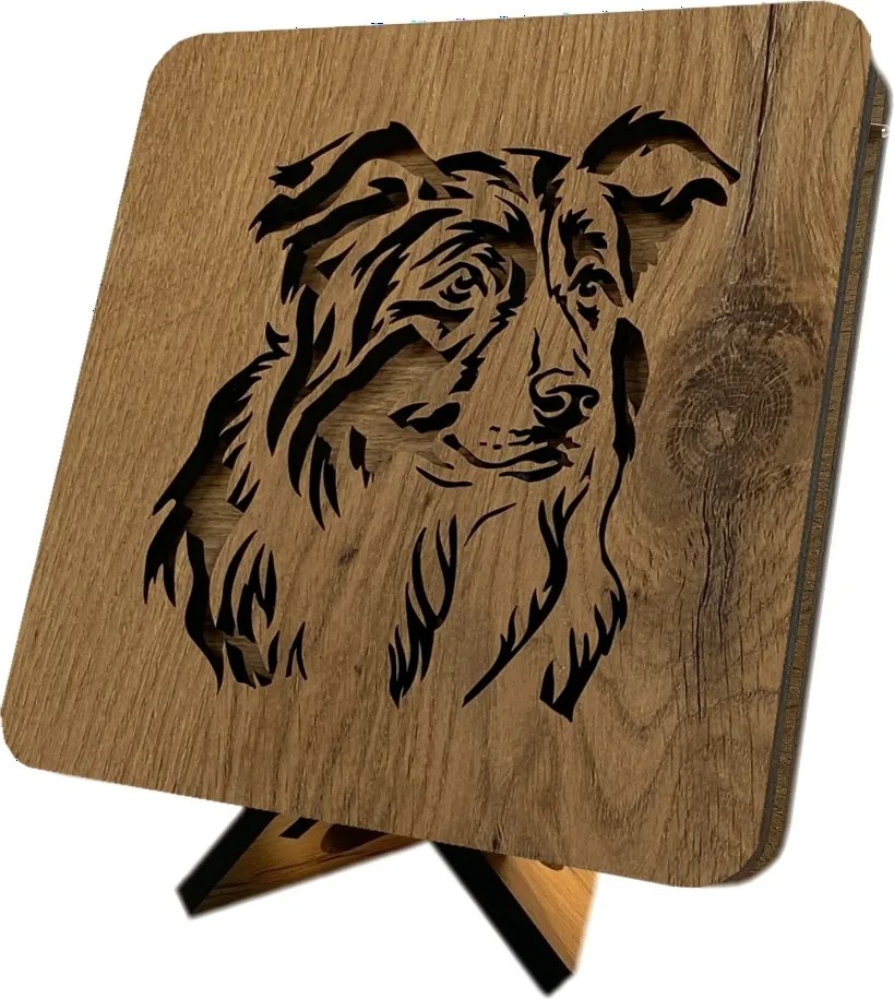 Li-Go "Kolie" lampa 19x19 cm provedení povrchu: dub