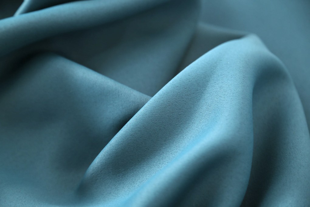 Tyrkysový závěs OXFORD 140x250 cm Zavěšení: Řasící páska