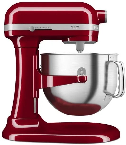 Kuchyňský robot kitchenaid artisan 5ksm70shxeer královsky červený