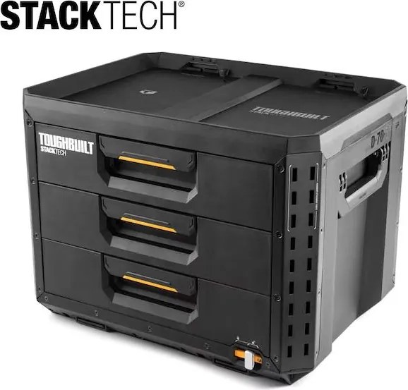 Toughbuilt | StackTech® - XL box na nářadí s 3zásuvkami