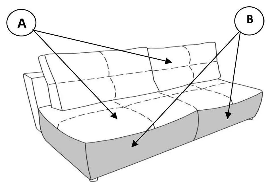 Rozkládací pohovka VERA | 197 cm | EXTRA KVALITA | VÝBĚR TKANIN