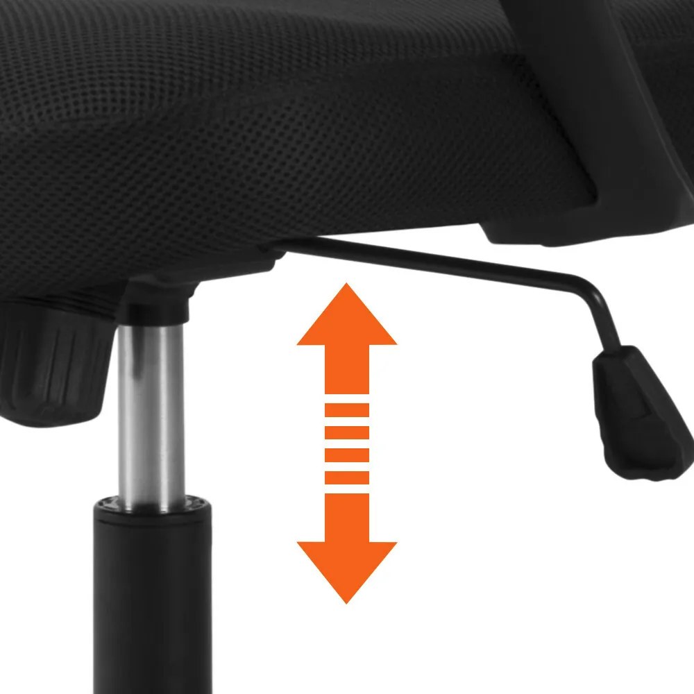 Kancelářská židle Yaheetech – šířka 60 cm (253174899037)