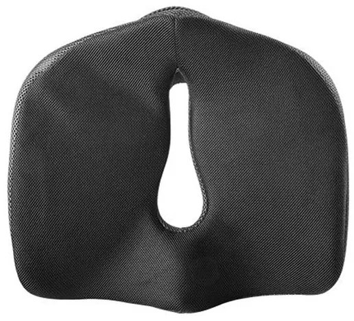 Lama Plus Ergonomický podsedák pod hýždě - paměťová pěna, černá/šedá