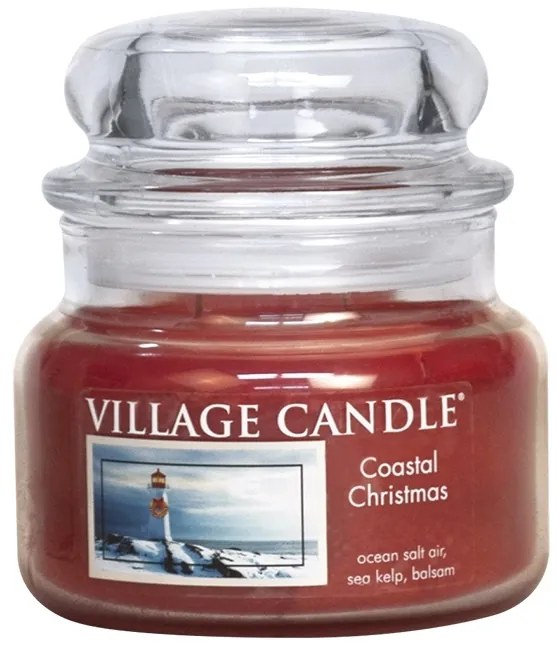 Village Candle Vonná svíčka ve skle, Vánoce v Přístavu - Coastal Christmas, 11oz Premium