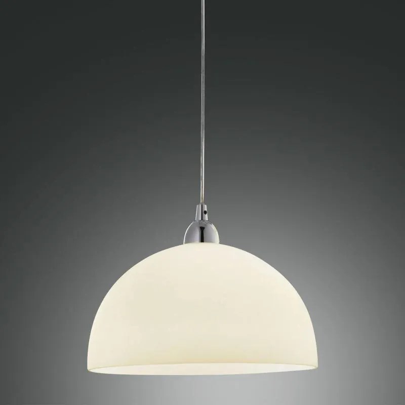 Fabas luce 2908-45-125 Nice 2908, závěsné svítidlo, 1x60W, kov, žluté stínítko o průměru 36cm