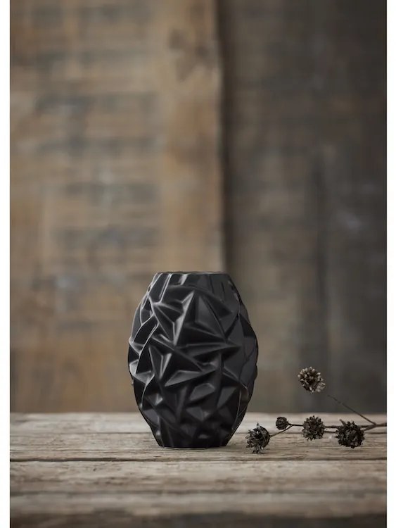 Morsø Porcelánová váza Willow Black 16 cm