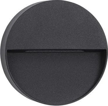 NV 9492680 Venkovní nástěnné svítidlo ARNE antracitový hliník a čirý akryl LED 1.5W 3000K 220-240V 50st. IP54 - NOVA LUCE