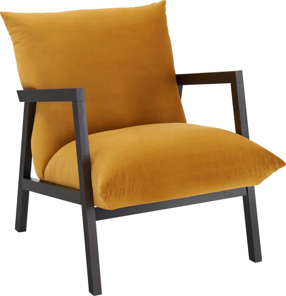 XXXLutz KŘESLO, textil, žlutá Carryhome - Křesla klasická - 002300014801