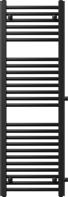 Mexen Ares, topné těleso 1200 x 400 mm, 442 W, boční pravé a spodní připojení, černá, W102-1200-400-00-70-S