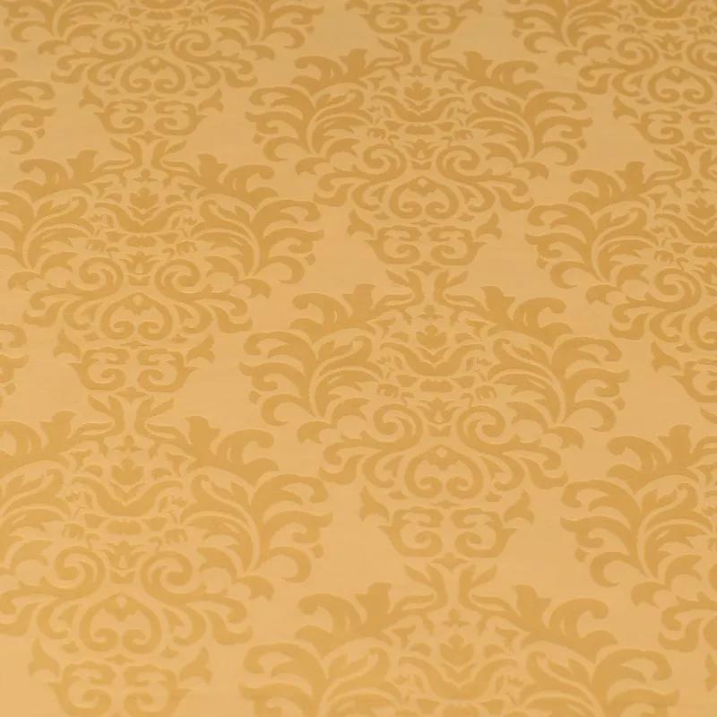SCANquilt povlečení EXCLUSIVE tapeta zlatá 140 x 200/70 x 90 cm