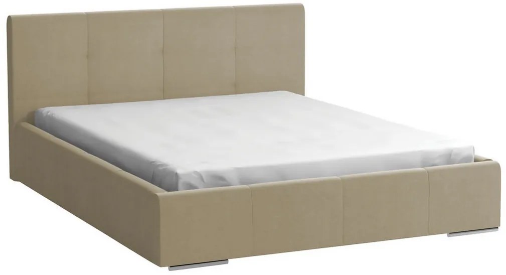 Čalouněná postel MEDIOLAN 160x200 béžová
