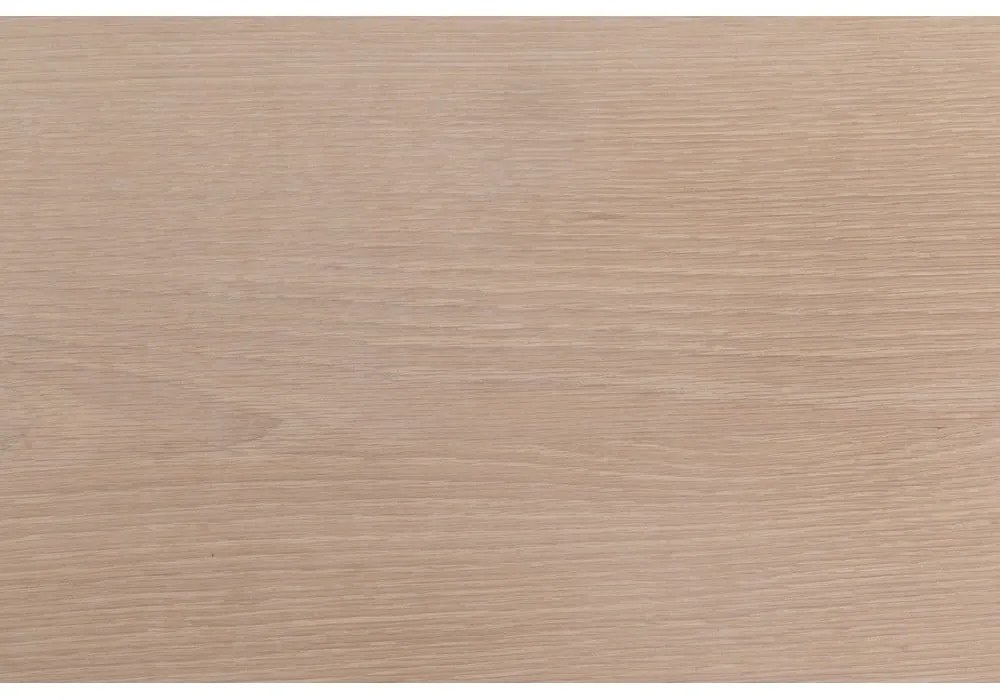 Rozkládací jídelní stůl s deskou v dubovém dekoru 100x200 cm Linley - II. jakost – Actona