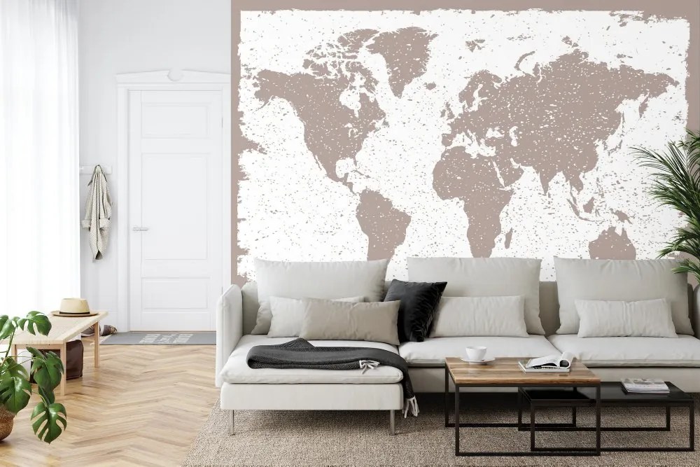 Fototapeta Mapa Světa Strukturální vinyl 104x70.5