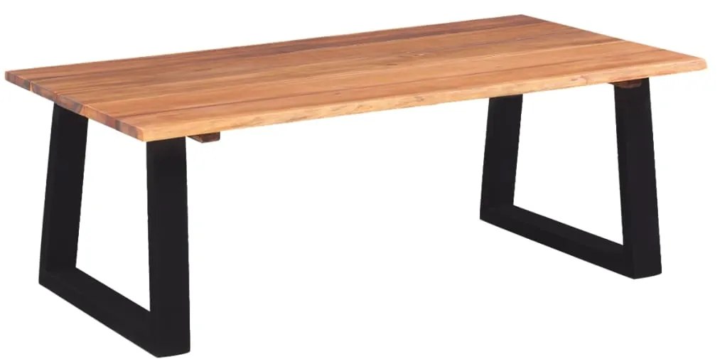 Konferenční stolek, masivní akáciové dřevo, 110x60x40 cm 244996