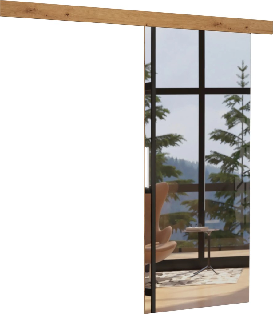 ADRK Furniture Posuvné nástěnné dveře TESS 96 SD-TES-A-96