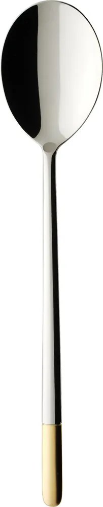 Villeroy&Boch Villeroy & Boch Ella částečně zlacený salátová / kompotová lžíce, 23,3 × 4,8 × 2,6 cm
