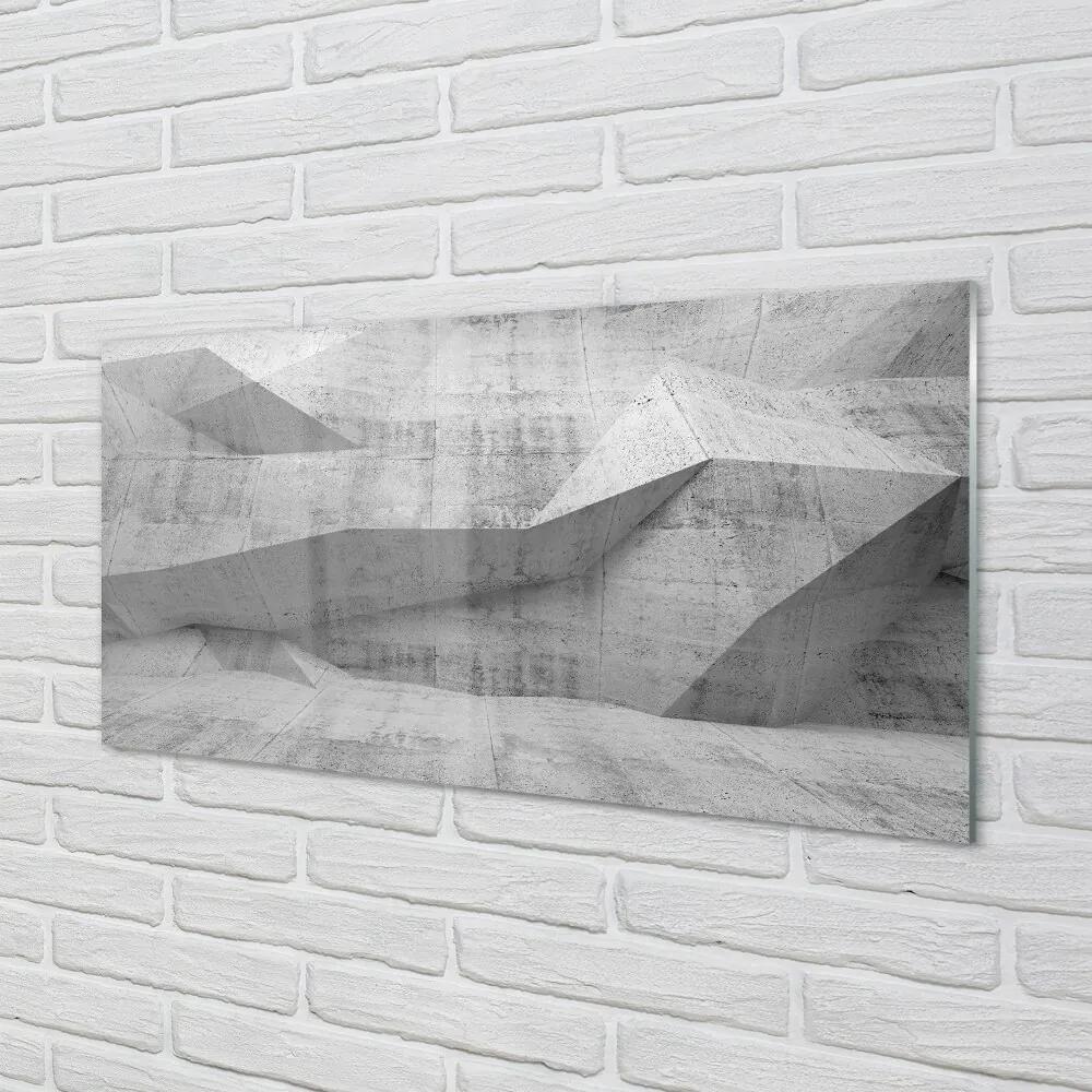 Obraz na skle Kámen abstrakce beton 120x60 cm