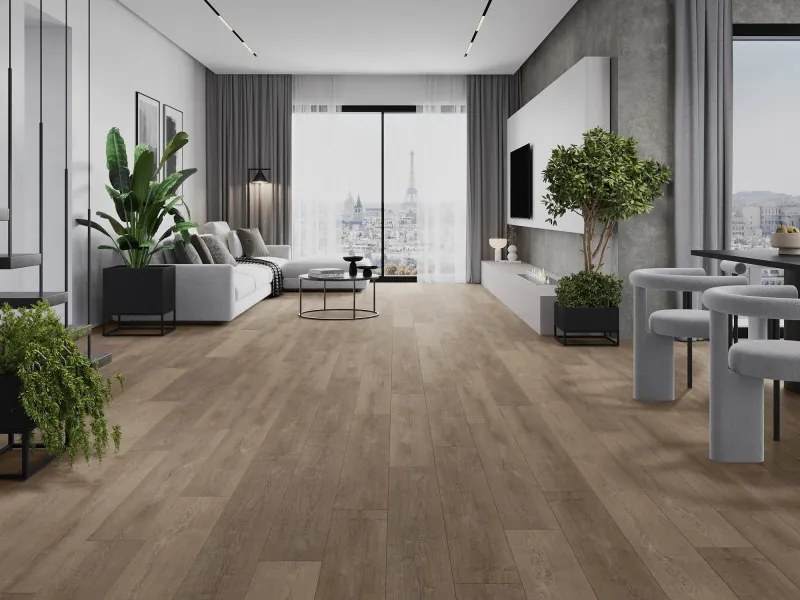 Mexen Windsor vinylové panely 1240 x 182 mm SPC 6,5 mm, podložka IXPE 1,5 mm, 4 V-Fuga, Dub - F1016-1240-182-505-4V1-01