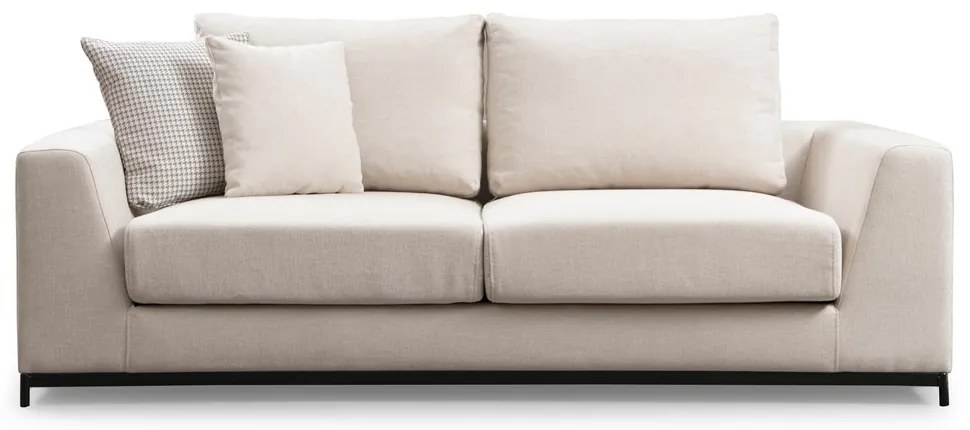 Hanah Home Dvoumístná pohovka LINE béžová 201 cm 560ARE1317