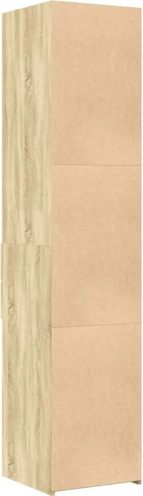Skříň highboard dub sonoma 40 x 42,5 x 185 cm kompozitní dřevo 3281443