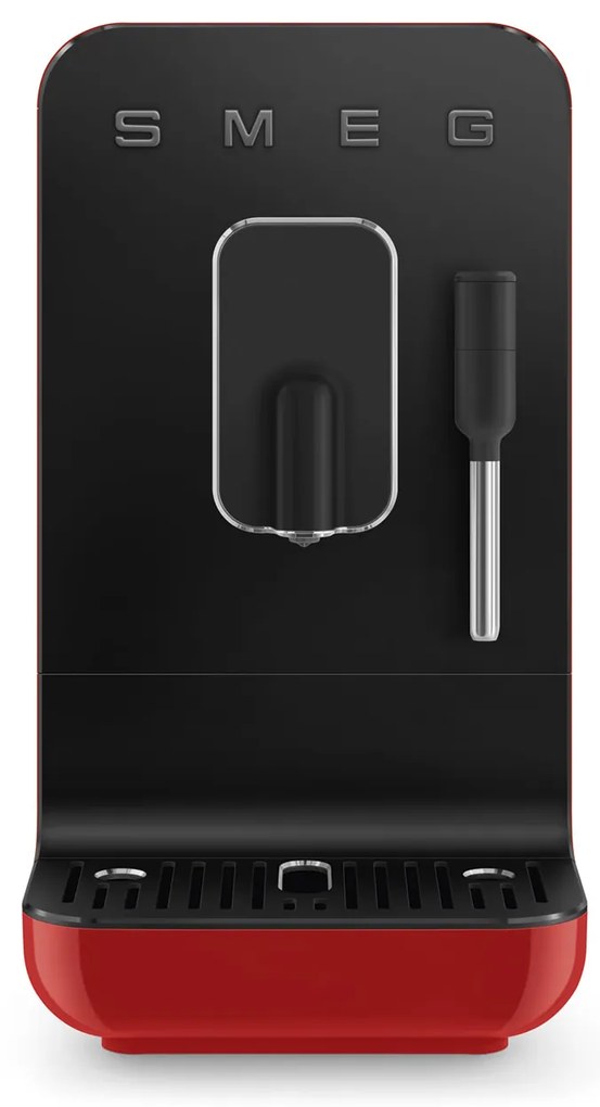 Smeg Automatický kávovar na cappuccino Porsche x SMEG 917 Salzburg, BCC12, 19 barů, červená BCC12917EU