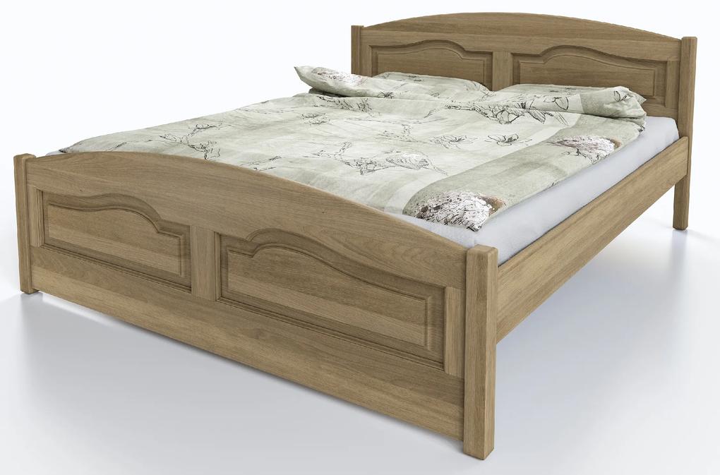 Vlastní výroba Dubová postel Vanesa