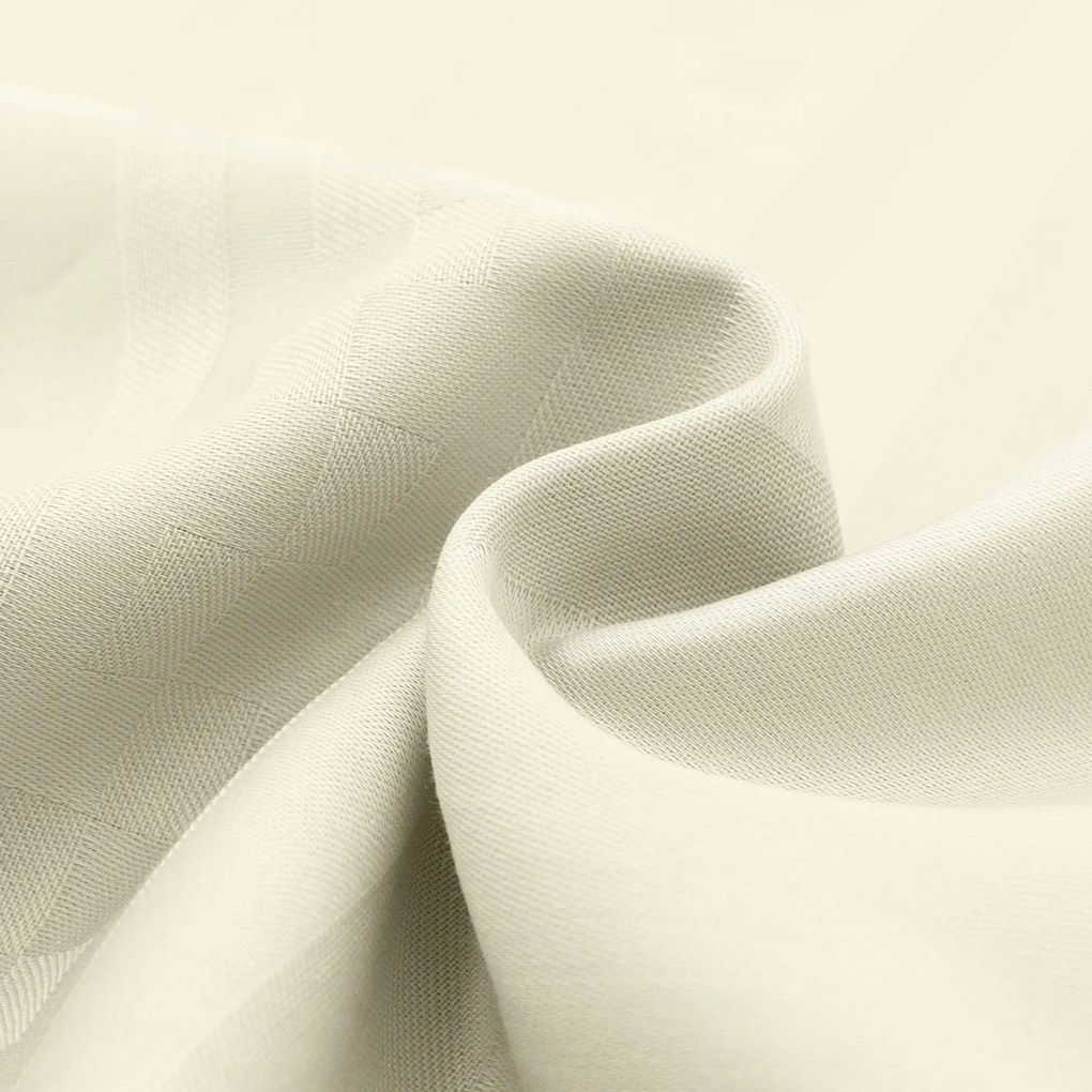 SATÉNOVÉ POVLEČENÍ EXCLUSIVE CAPITAL 180X200 CM, 2 KS 70X80 CM KRÉMOVÉ