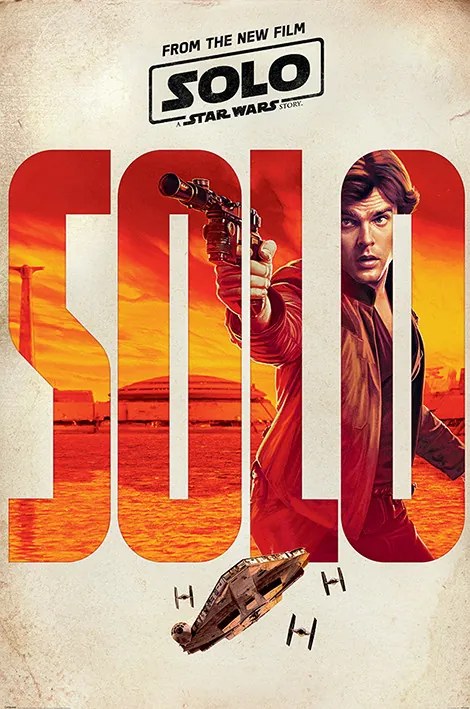 Plakát, Obraz - Solo: A Star Wars Story - Solo Teaser, (61 x 91,5 cm)