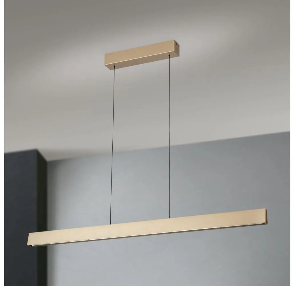 Orion HL 6-1716/120 - LED Stmívatelný lustr na lanku TARA LED/44W/230V zlatá HL 6-1716/120 gold-matt