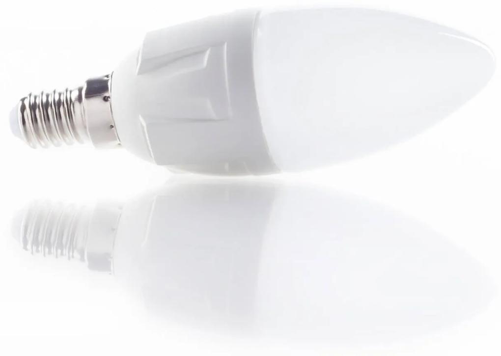E14 4,9W 830 LED lampa ve tvaru svíčky teplá bílá