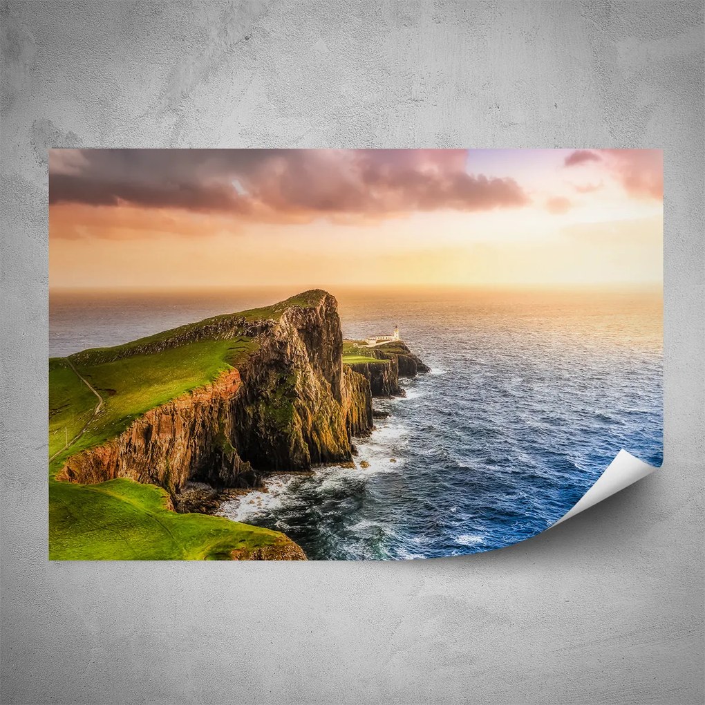 Plakát - Kamenný útes (60x40 cm) - PopyDesign