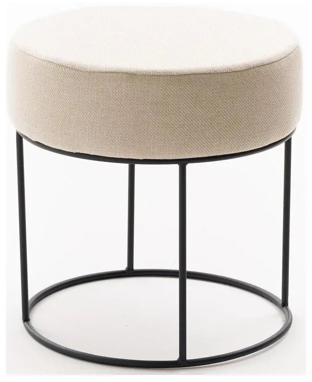 Asir Taburet RELO pr. 40 cm krémová 825BLC5143