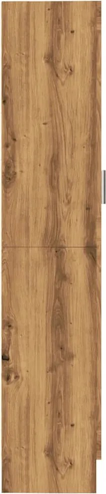 Knihovna dub artisan 82,5 x 30,5 x 150 cm kompozitní dřevo 3345216