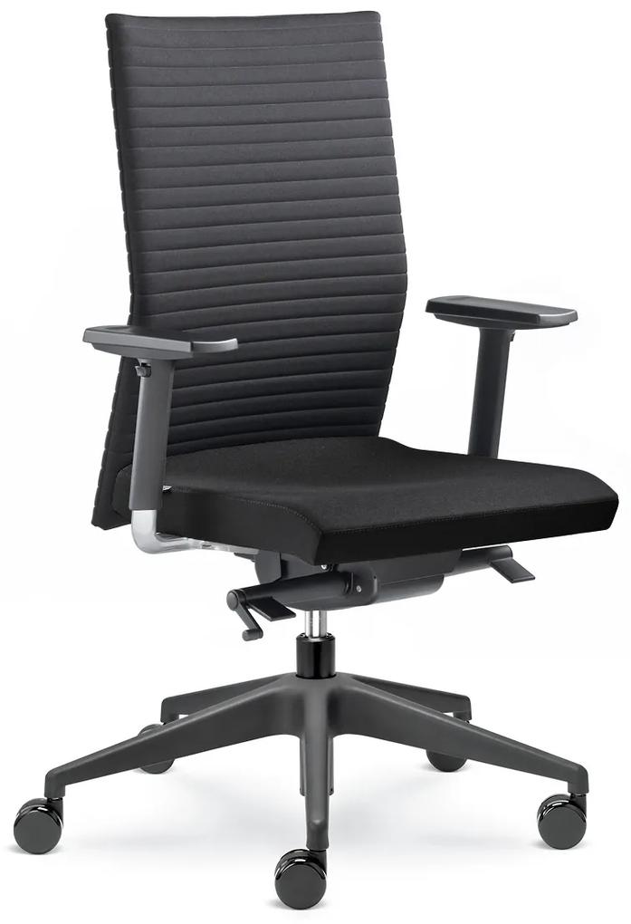 LD seating Element 430-SYS - Kancelářská židle  - černá/černá