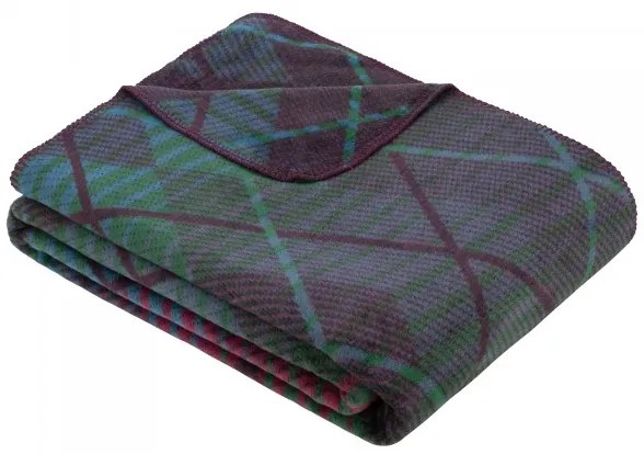 Ibena Jacquard Navan deka modrá