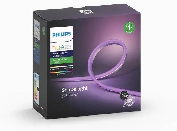 PHILIPS HUE Outdoor Strip 2m 20,5W / 850lm BT PHILIPS HUE exteriérové inteligentní osvětlení