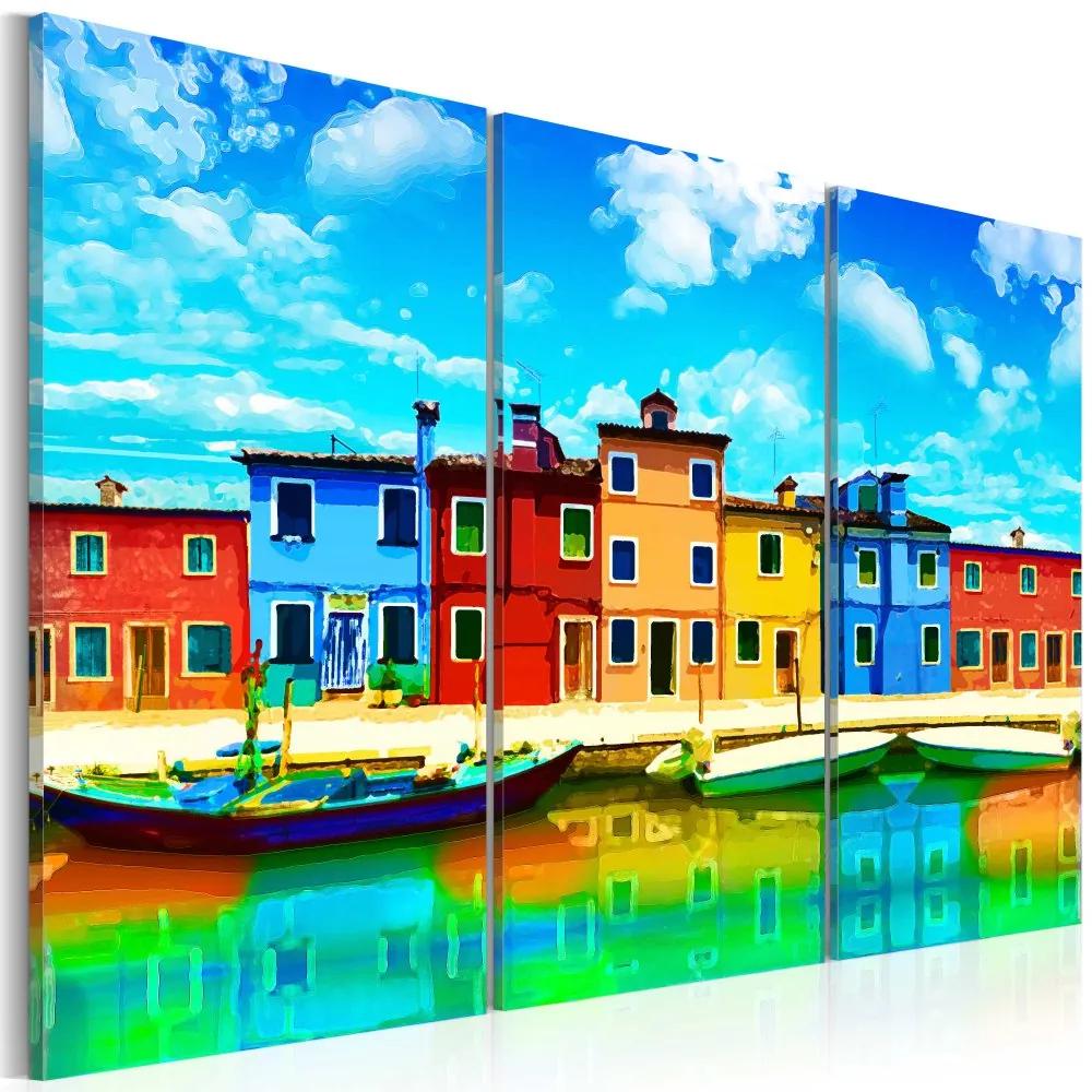Obraz na plátně Bimago - Sunny morning in Venice 60x40 cm