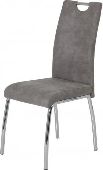 Sconto Jídelní židle SUSI S vintage šedá